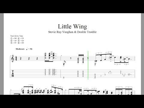 [TAB] SRV little wing album ver - YouTube