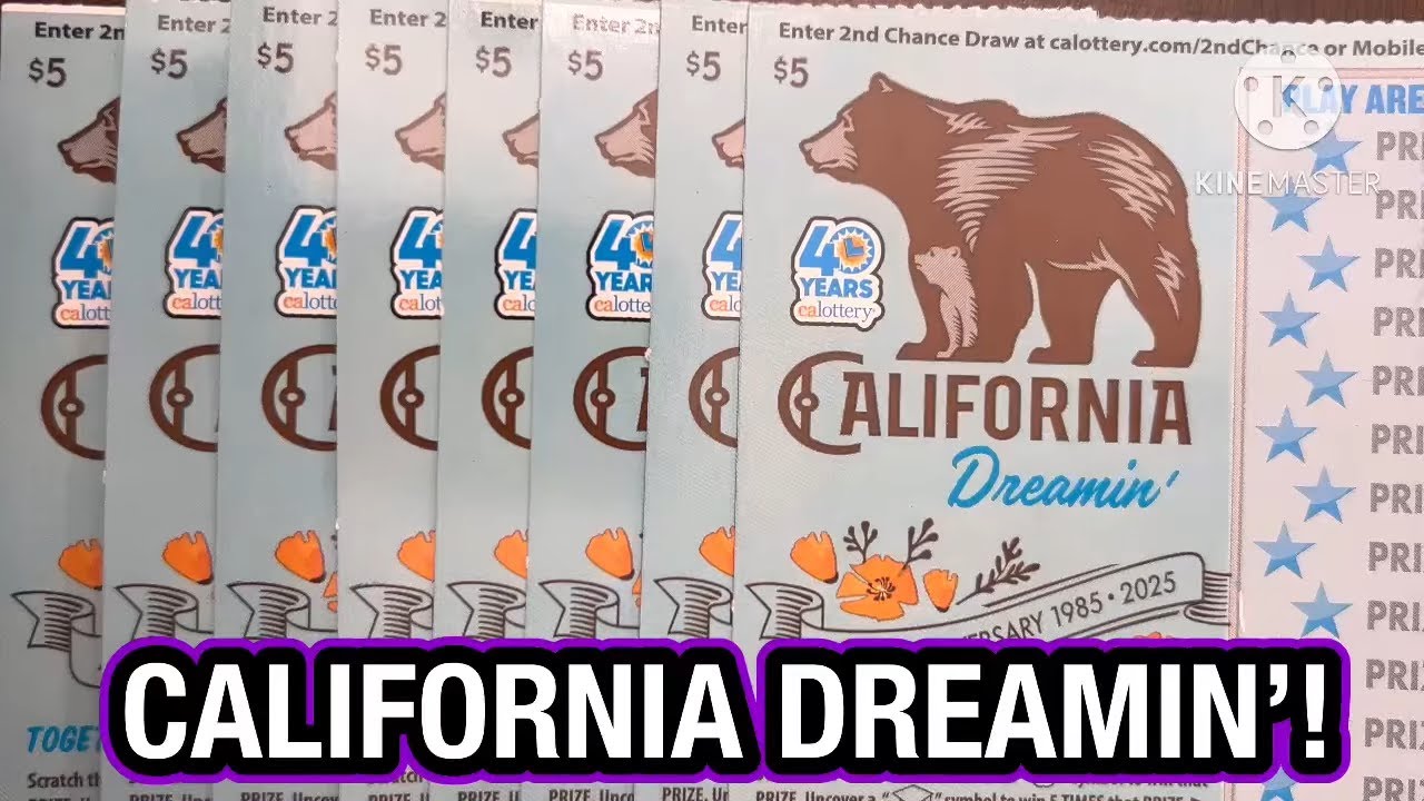 CALIFORNIA DREAMIN’! CA Scratchers - YouTube