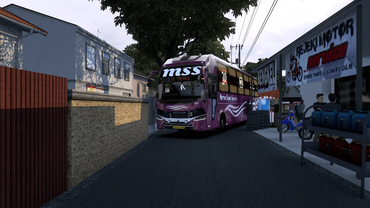 MSS BUS New BS6 Prakash Capella || 13.5M Leyland AC Sleeper Bus #ets2 # ...