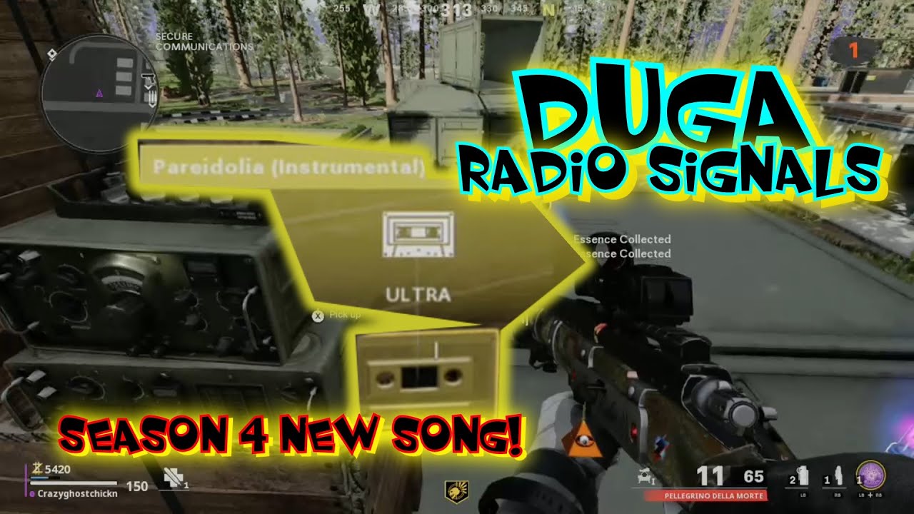 DUGA RADIO SIGNALS COLLECT ALL NEW SEASON 4 SONGS! OUTBREAK COLDWAR ...