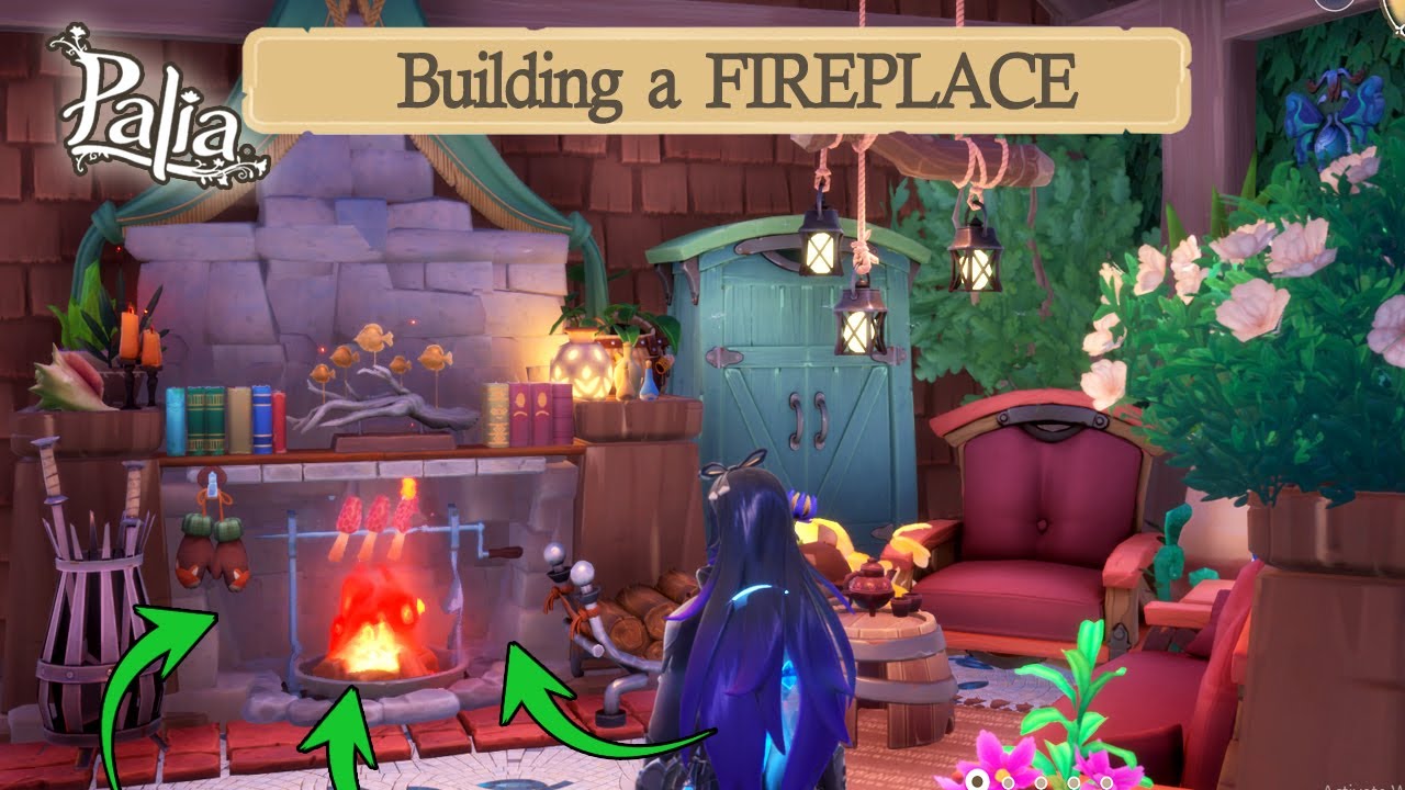 Building a Fireplace (part 1) Palia Decor Ideas - YouTube