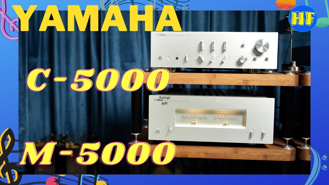 前後級】Yamaha C-5000 M-5000 旗艦前後級，聲音幼細、乾淨，有貴氣！(cc 自選中文繁、簡字幕） #yamaha # ...