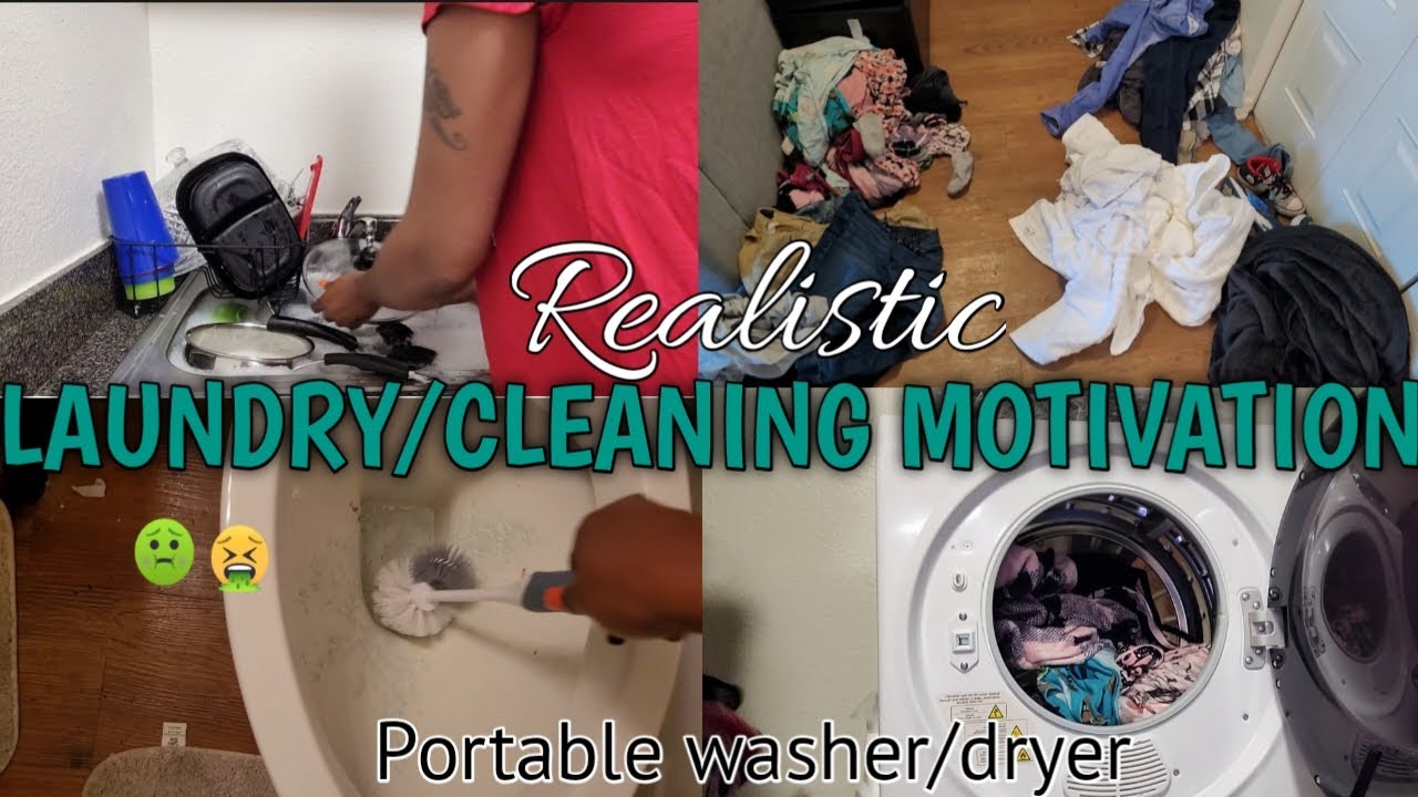 *NEW* ALL DAY LAUNDRY ROUTINE | REALISTIC LAUNDRY & CLEANING MOTIVATION ...