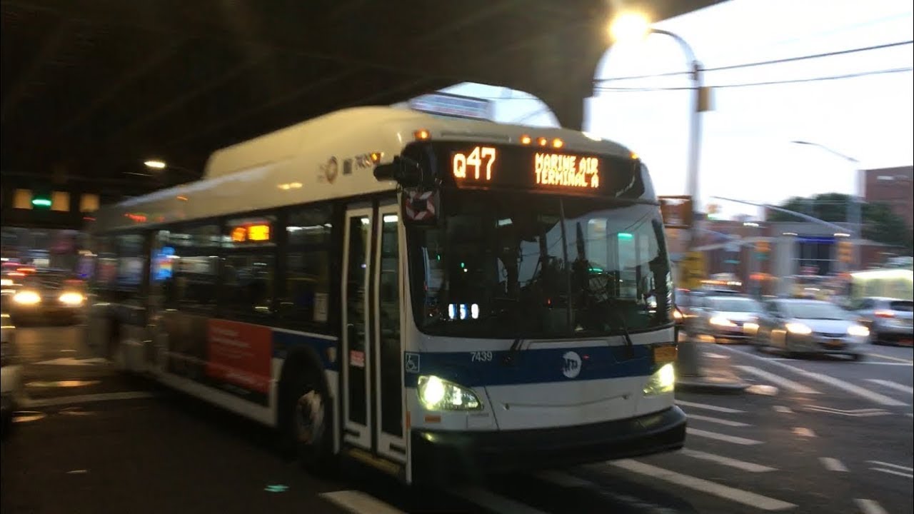 Q47(LaGuardia Airport Marine Air Terminal A)Announcements - YouTube