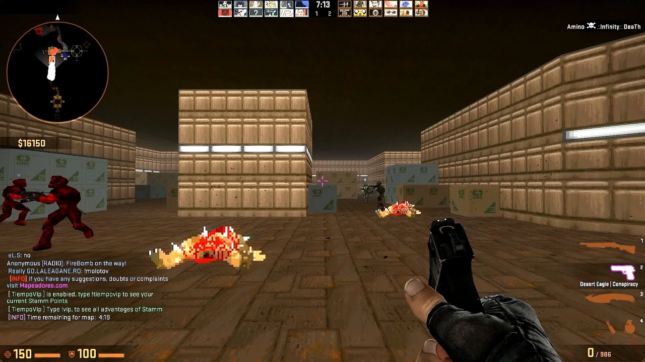 Counter-Strike Global Offensive: Zombie Escape - ze_DOOM_p2 (Level 2 ...