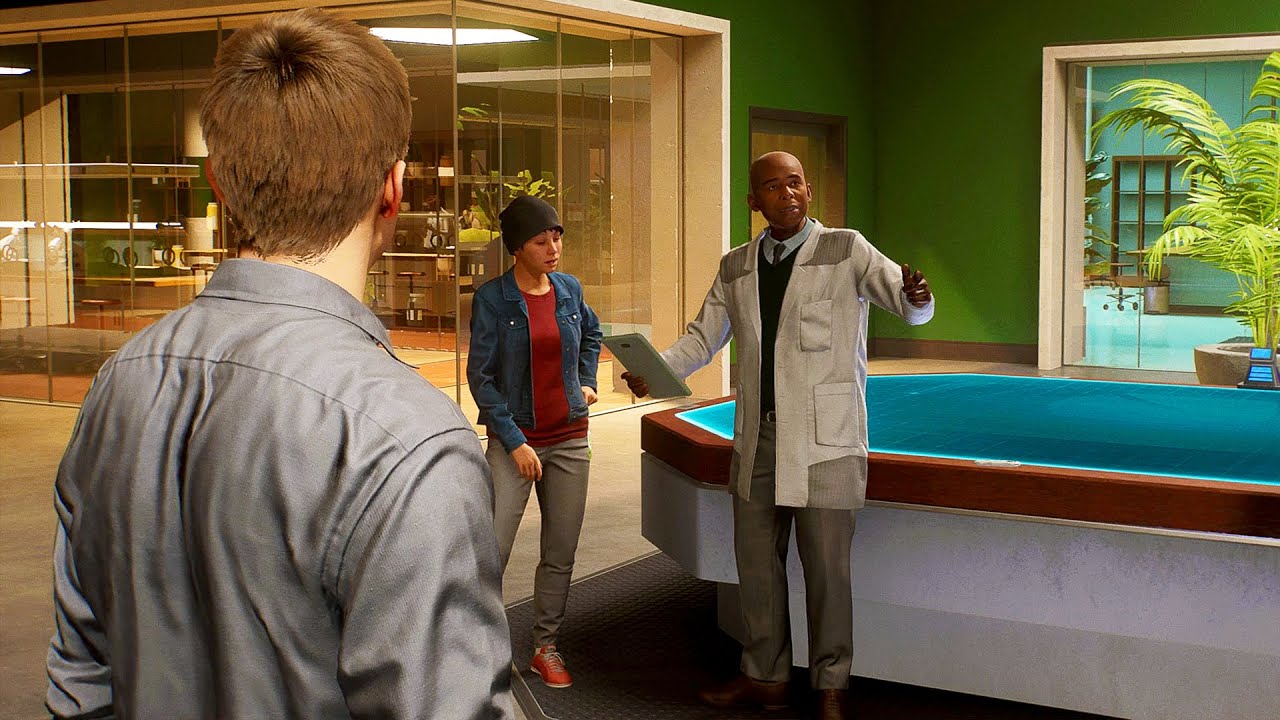 Marvel's Spider-Man 2 PS5 - Peter Parker meets Dr. Foster at Emily-May ...