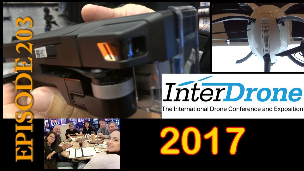 Interdrone 2017 GDU o2 Demo, Atlas Nest, Vitus - YouTube