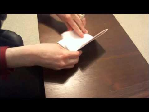 How to fold an 8-page Mini-book from one sheet of paper - YouTube