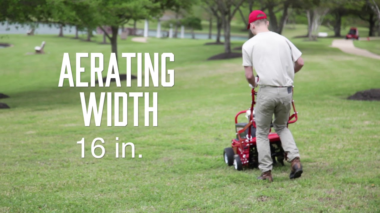Classen® Compact Aerator TA18 Steers Profits - YouTube