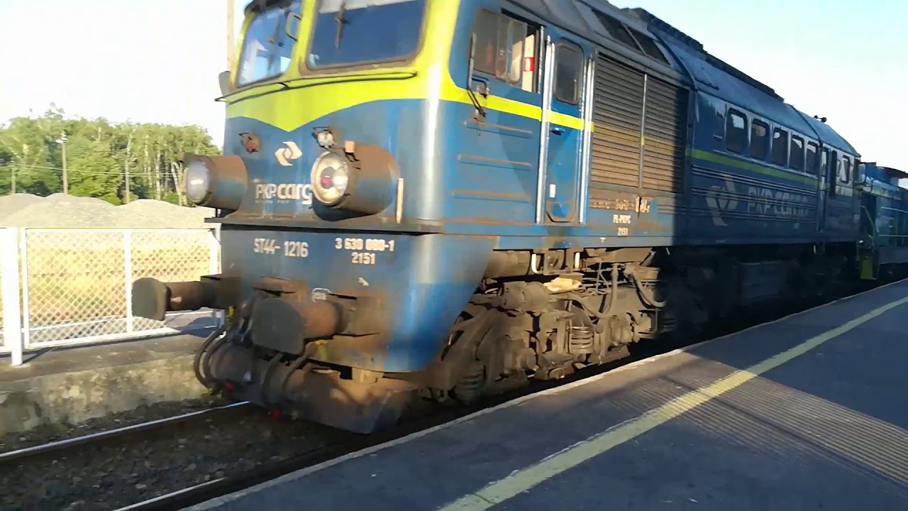 ST44-1216 + SM42-1070 + RP1. - YouTube