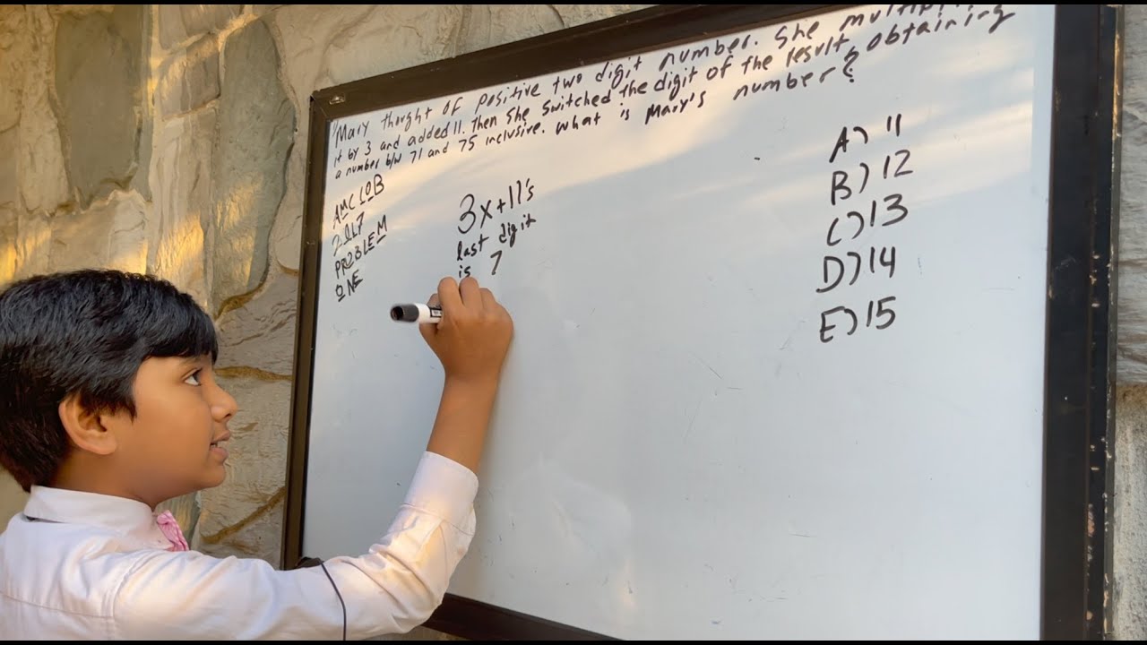 Math Olympiad | AMC 10B, Question 1 - YouTube