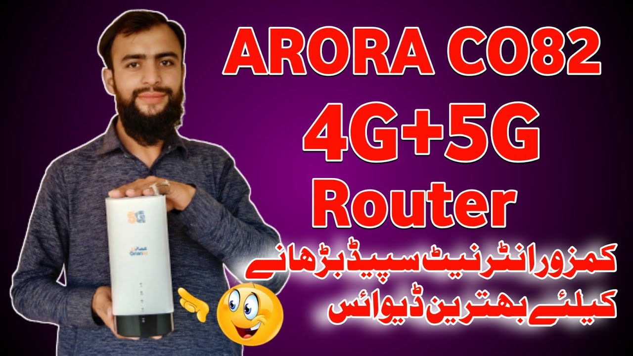 ARORA CO82 WiFi Router Review || 4G 5G internet Device || 5G Signal ...