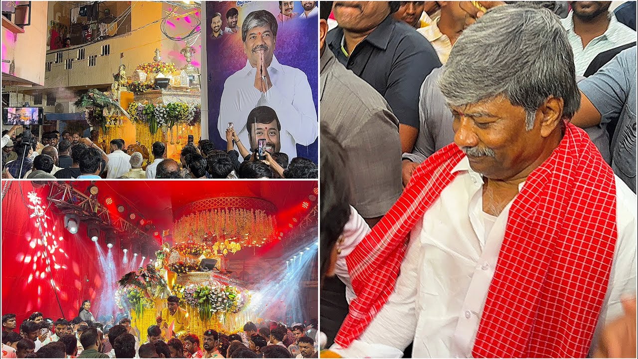 MLA Padmarao Palaram Bandi Procession 2025 | Secunderabad Bonalu 2025 ...