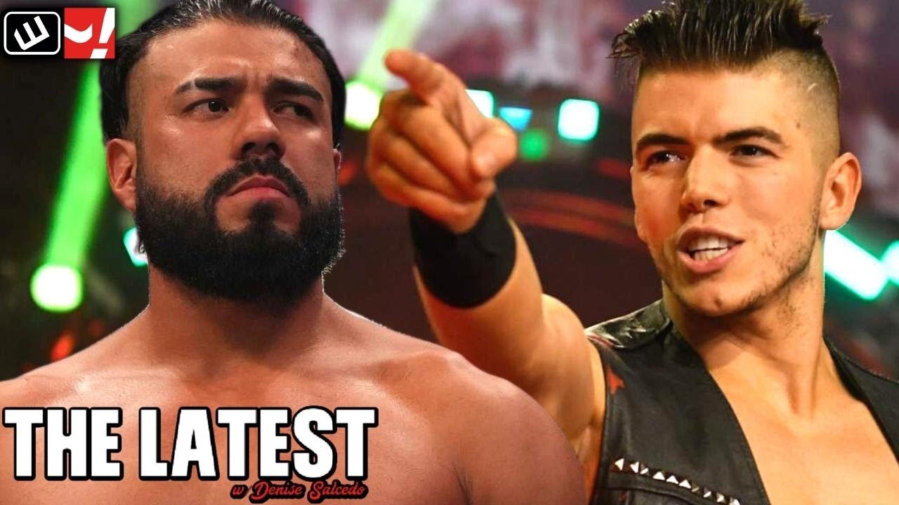 AEW's Sammy Guevara & Andrade El Idolo Beef On Twitter - YouTube