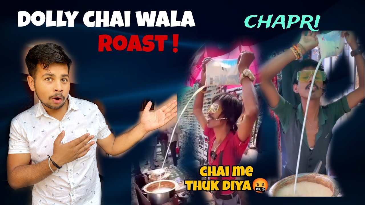 Dolly chai wala roast | Chapri chai wala | views ke liye kya kr diya ...