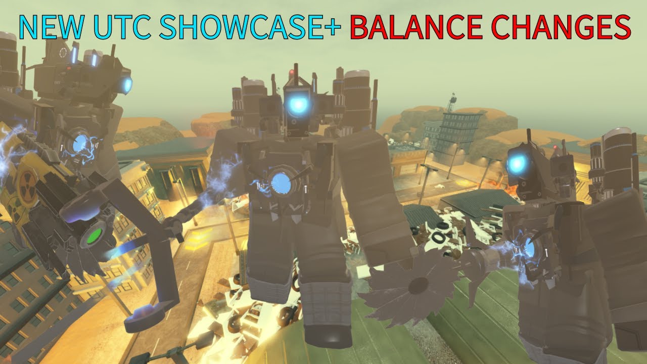 NEW UPDATE SHOWCASE (UTC+REBALANCES) | Skibi defense - YouTube