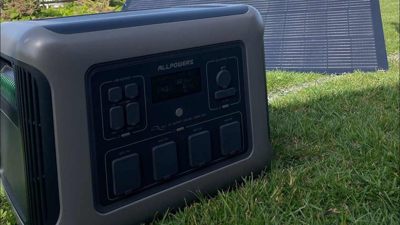 ALLPOWER R2500 power station this thing is HUGE 😱 - YouTube