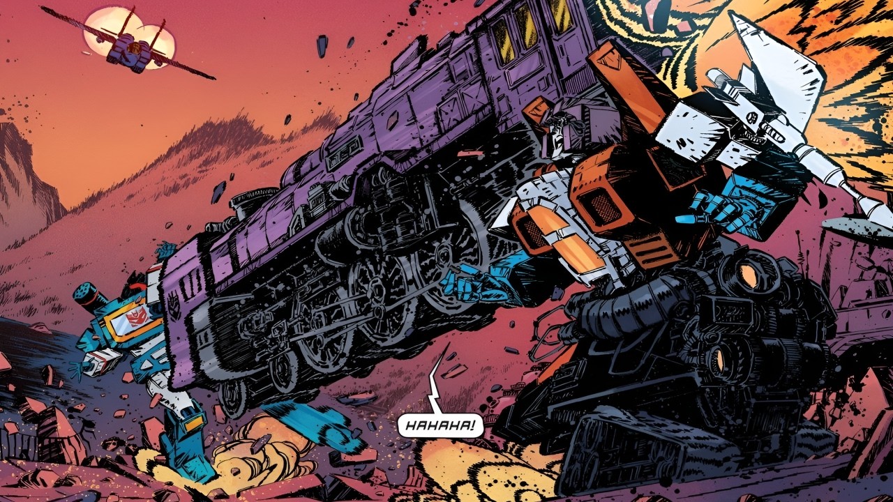Soundwave vs Starscream Round 2! - Skybound Transformers (Energon ...
