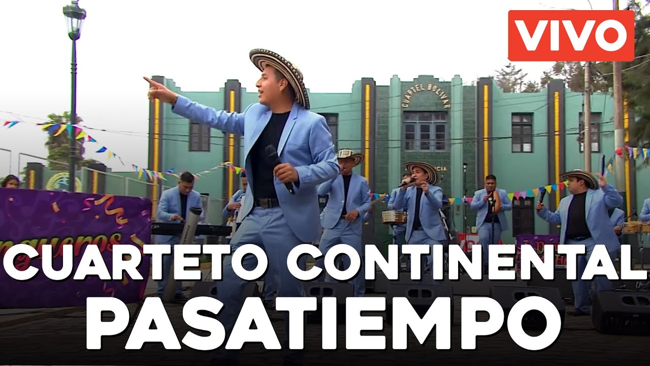 Cuarteto Continental de Alberto Maraví - Pasatiempo (En Vivo) Domingos ...