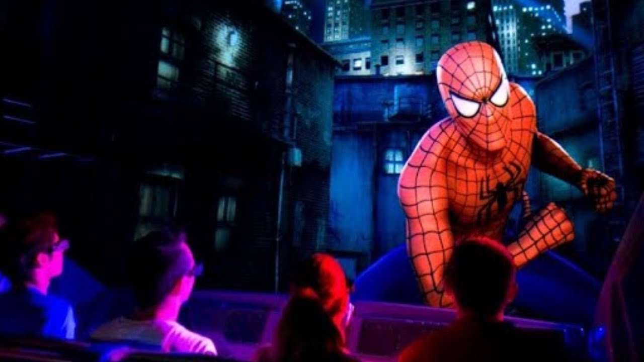 POV The Amazing Adventures of Spider-Man ride Universal Islands of ...