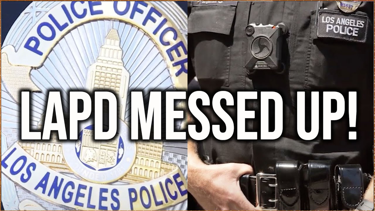 LAPD Puts Undercover Cops in Imminent Danger! - YouTube