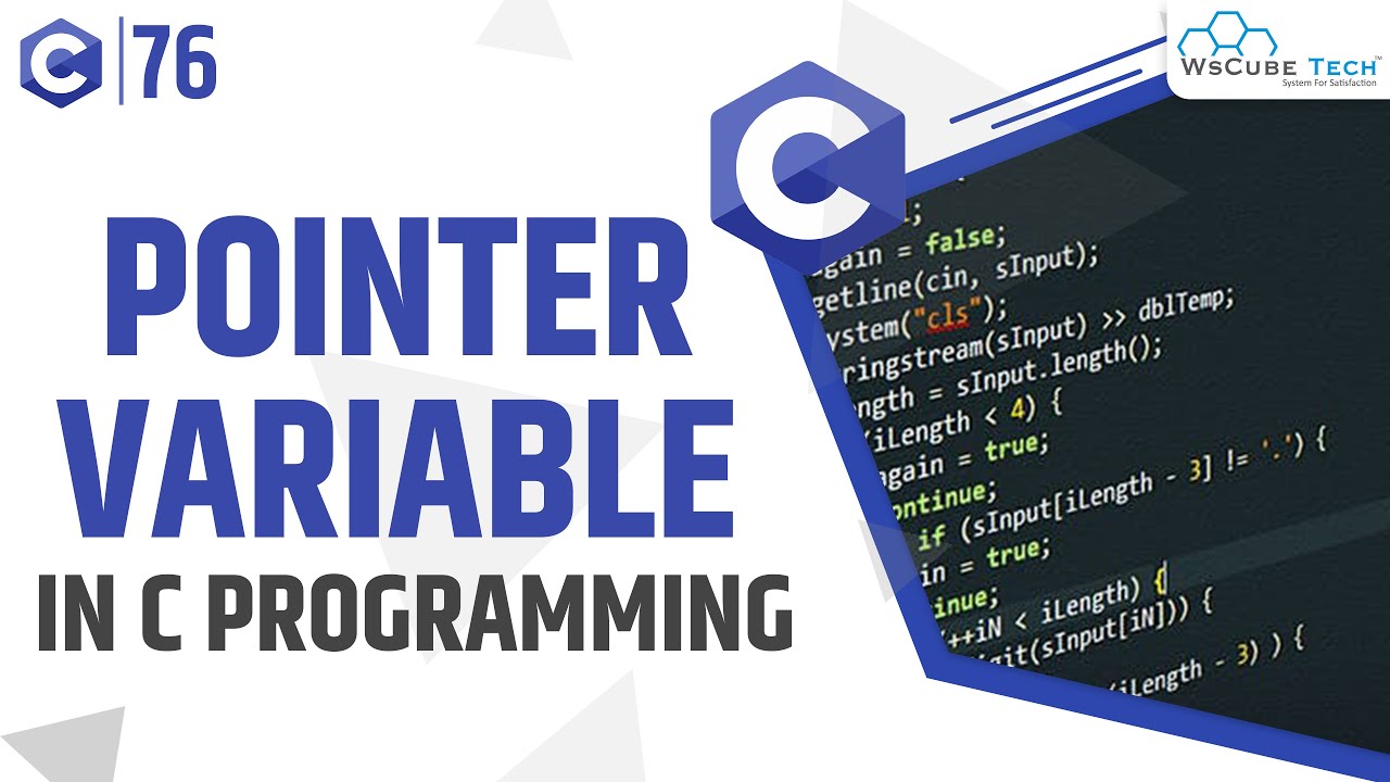 C Programming Pointer Pointer Variable In C Programming With Examples