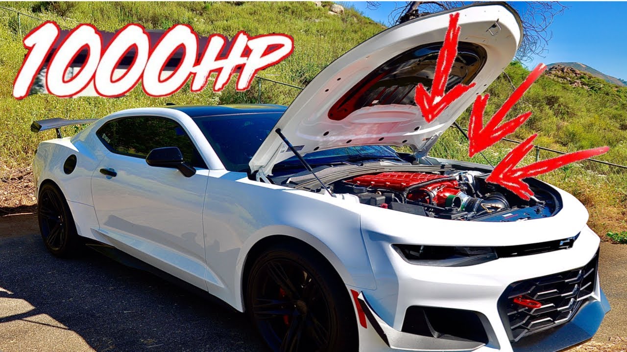 Zl1 1le 1000hp! Mods list/Startup (2019) - YouTube