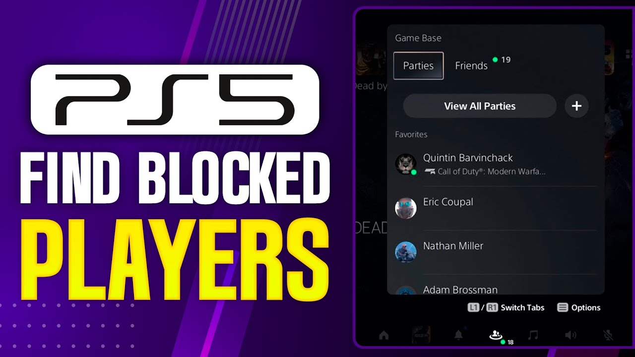 How To Find Blocked Players On PS5 (2026 Updated Tutorial) - YouTube