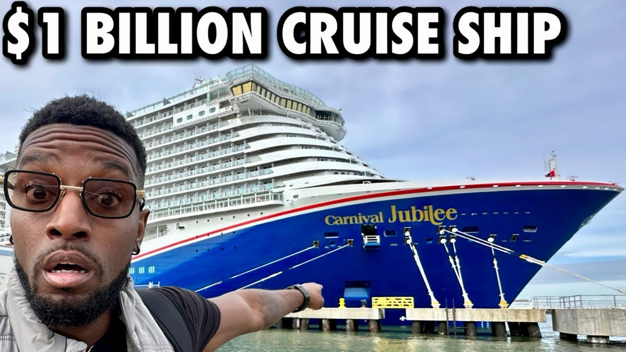 Boarding Carnival’s NEWEST $1 Billon Cruise Ship - YouTube