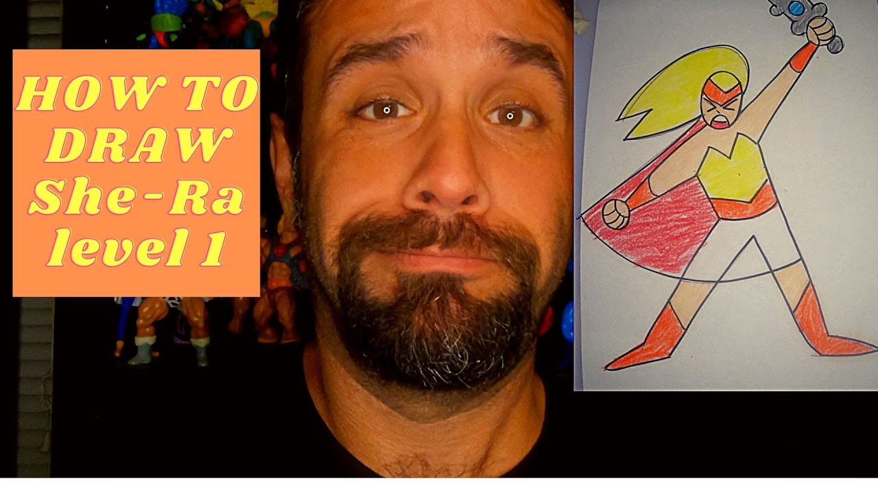 How to draw SHE-RA - YouTube