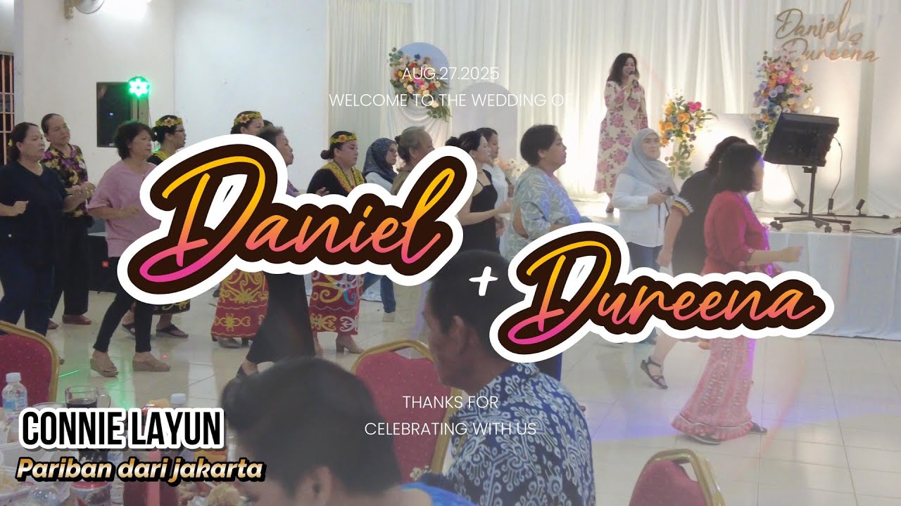CONNIE LAYUN - PARIBAN DARI JAKARTA (Daniel & Dureena Wedding) - YouTube