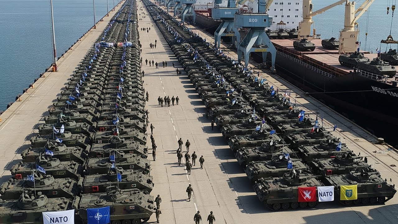 Russia on High Alert: 400 Italian M113 Armored Vehicles Arrive at ...