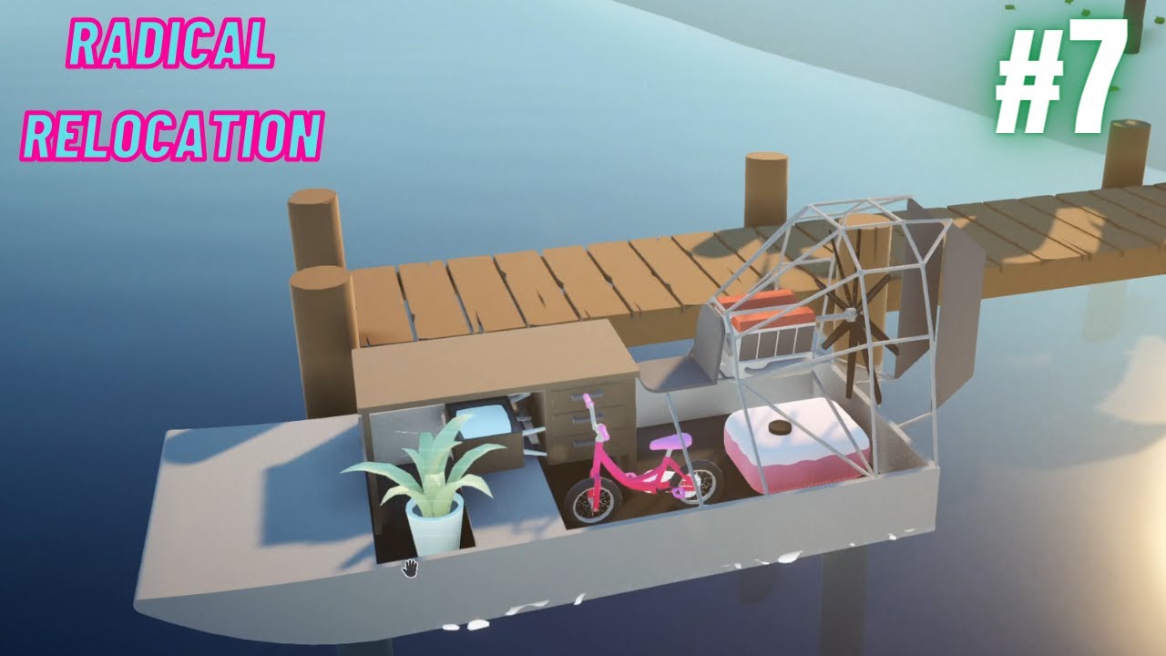 Radical relocation #7 - Cărând mobilă cu șalupa - YouTube