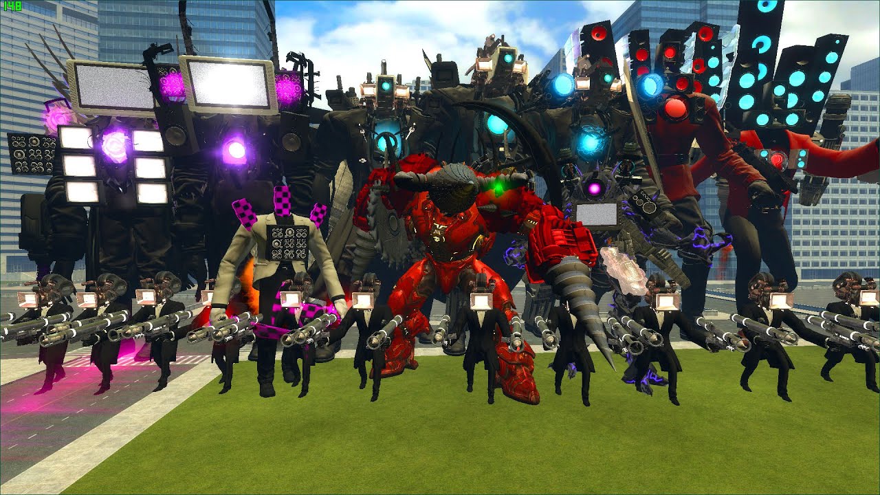 NEW UPGRADED TITAN DRILLMAN VS NOKIAMAN TITAN UP GRATED AND SKIDIDI ...