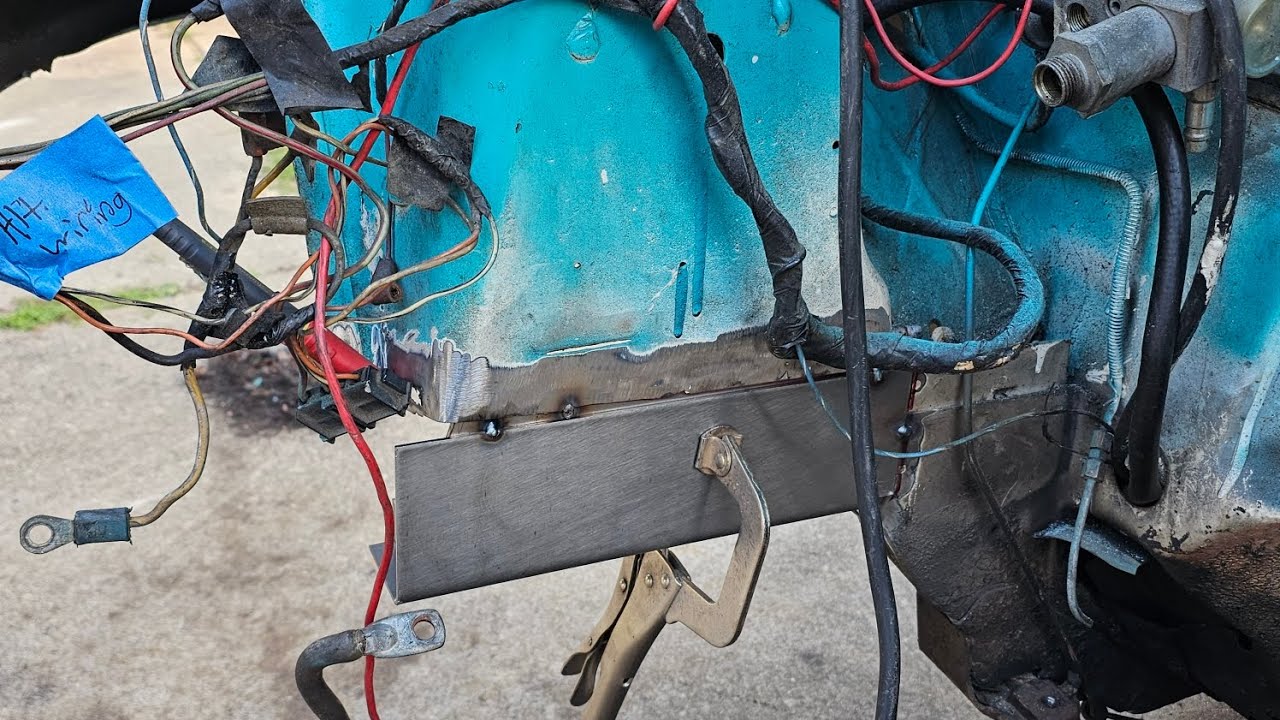 foxbody strut tower repair part 4. - YouTube