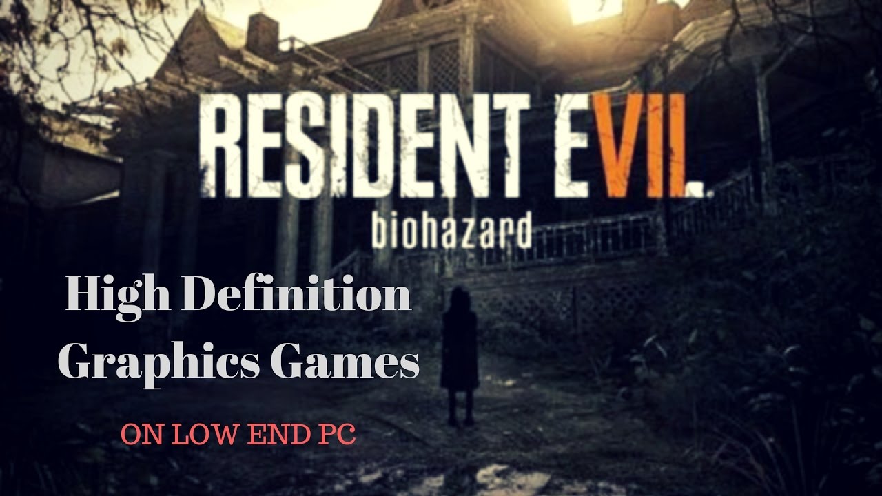 How To Play High Definition Graphics Games On Low End PC - YouTube