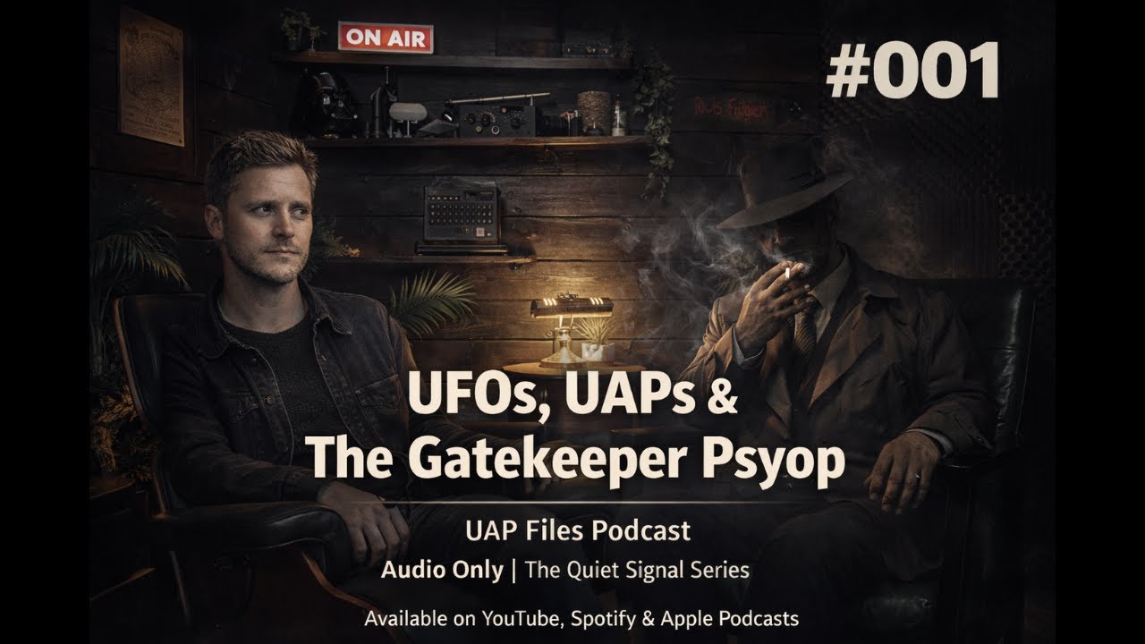UFOs, UAPs and the Gatekeeper Psyop | UAP Files Podcast | The Quiet ...