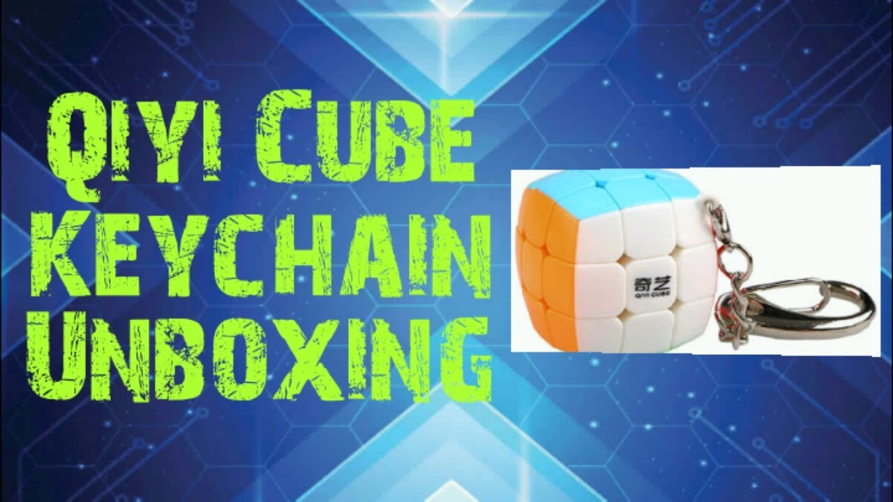 Qiyi Mini Keychain and SCS Cube Cover Unboxing From SpeedCubeShop - YouTube