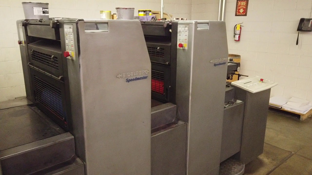 Heidelberg SM 52 - YouTube