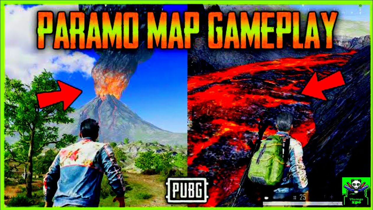 PUBG PARAMO MAP GAMEPLAY I PARAMO MAP VOLCANO + SECRET ROOM IN PARAMO ...