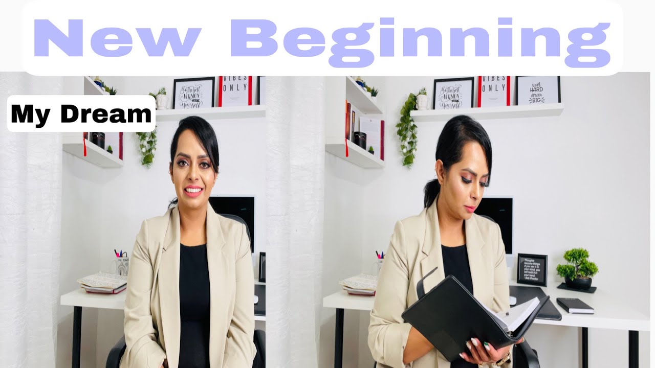 Big News | My New beginning | My Dream My Goals #newbeginnings #Mydream ...