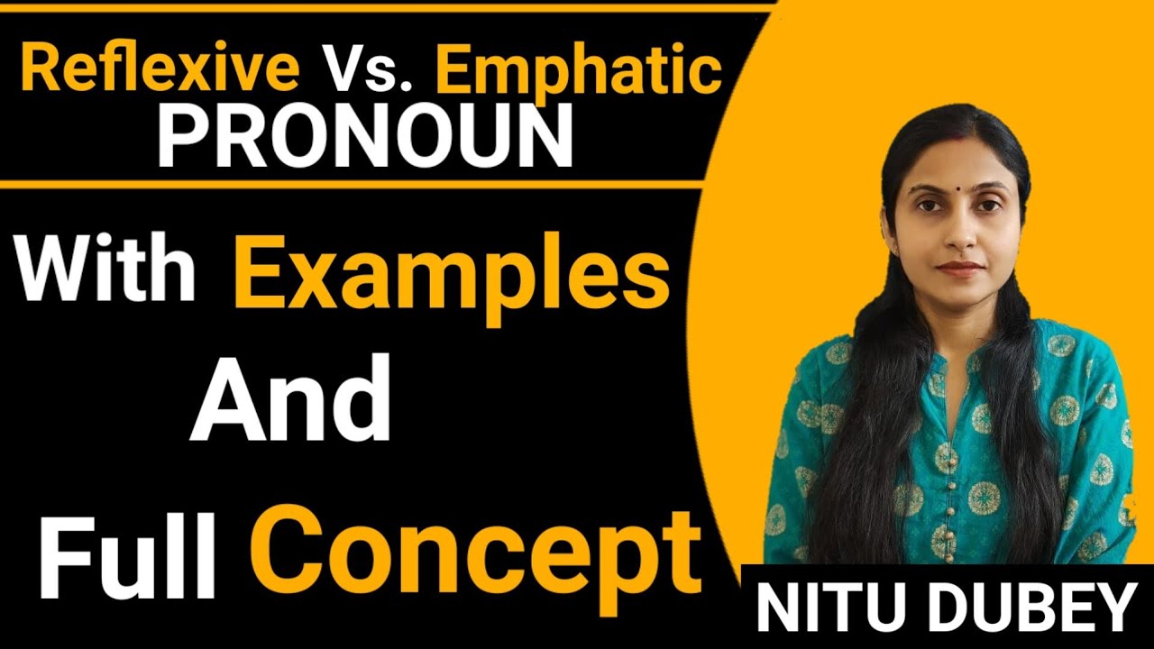 Reflexive and emphatic pronoun| pronoun in english grammar|full ...