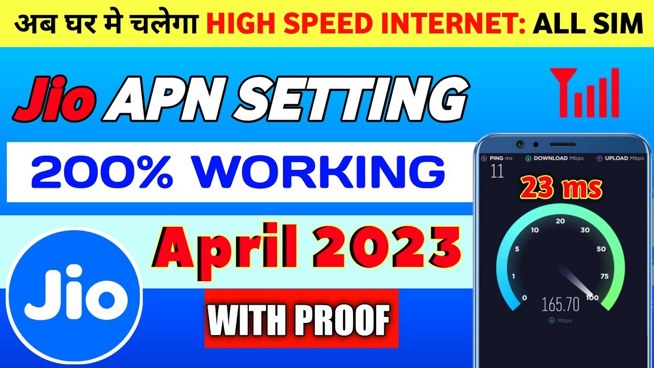 Jio Network Problem | Jio New Apn Setting | Latest Jio Apn Setting ...