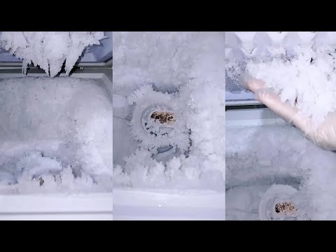 HUMIDIFIER FREEZER FLAKY FROST ICE EATING🤤 - YouTube