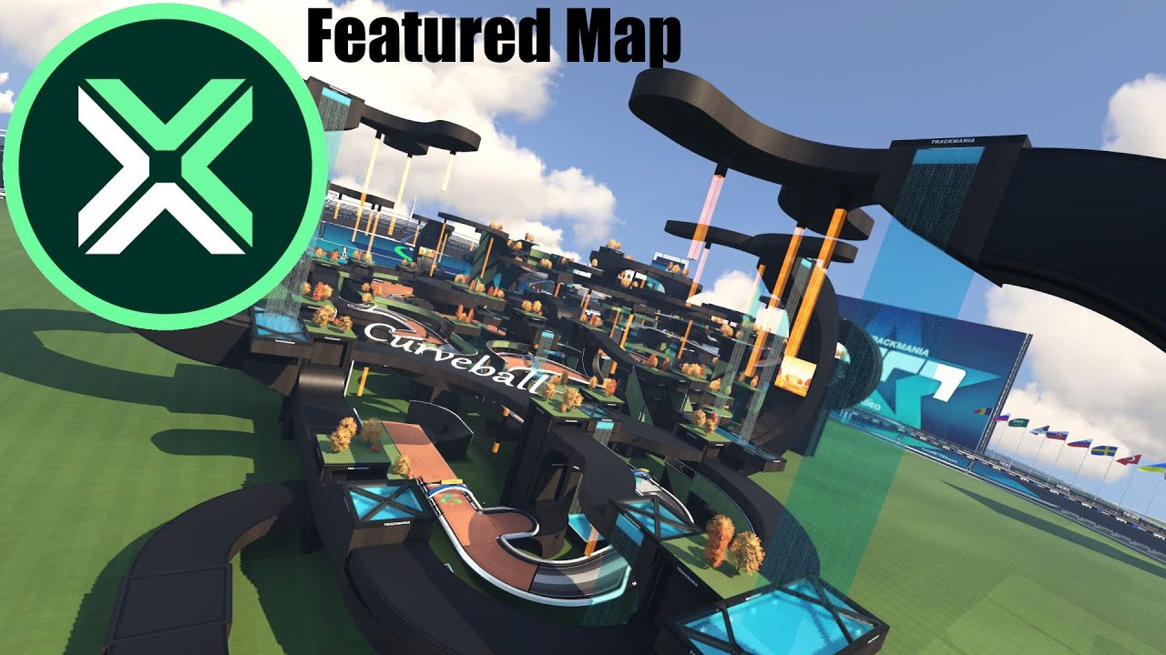 TMX Featured Map #1 - Curveball by Rexasaurus - YouTube