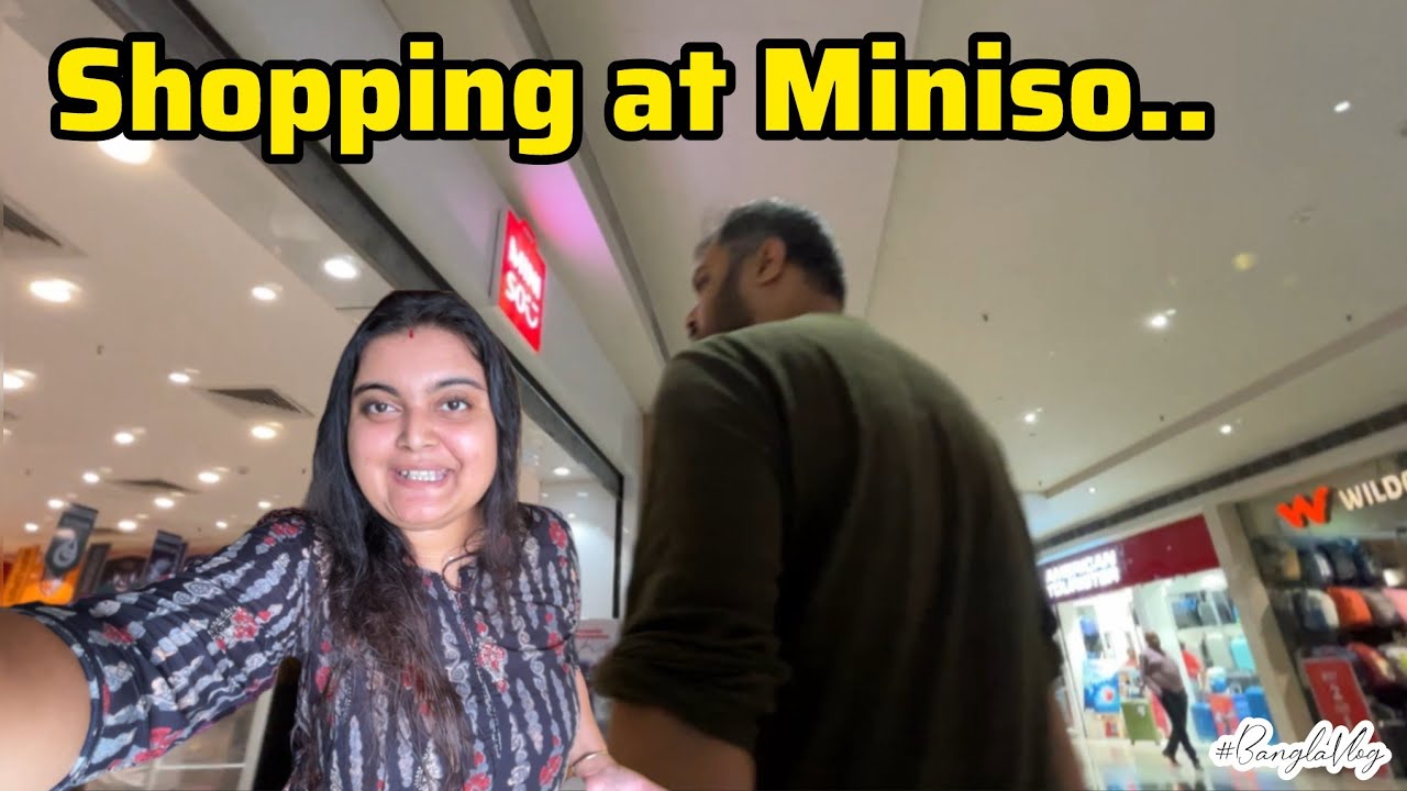 29 June 2025, Miniso গেলাম Shopping করতে । Acropolis Mall, Kolkata # ...