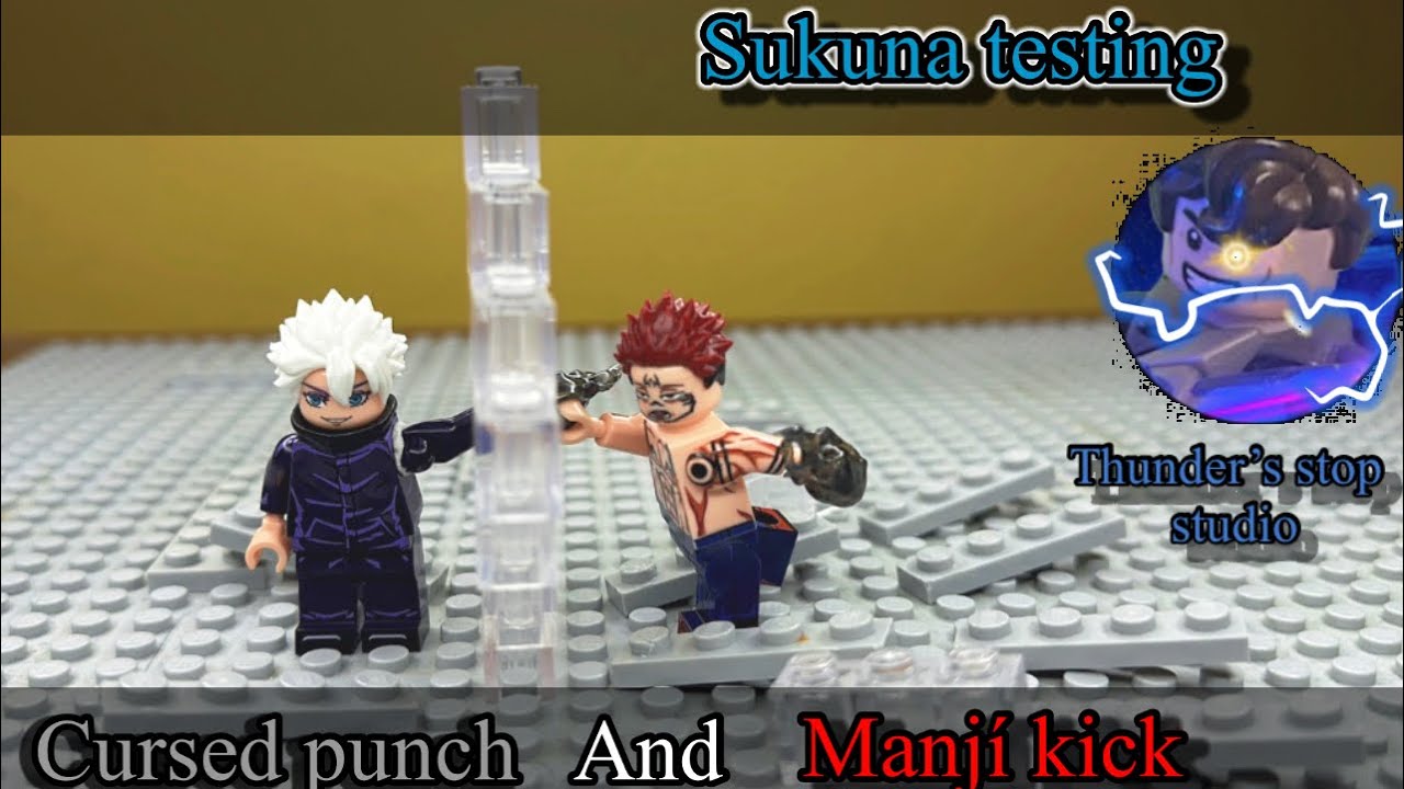 (Jujutsu Kaisen) Sukuna test [lego stop-motion] - YouTube