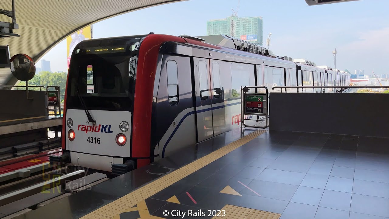 AMY LRV 31 [ LRT Sri Petaling ] CRRC/CSR at Taman Perindustrian Puchong ...
