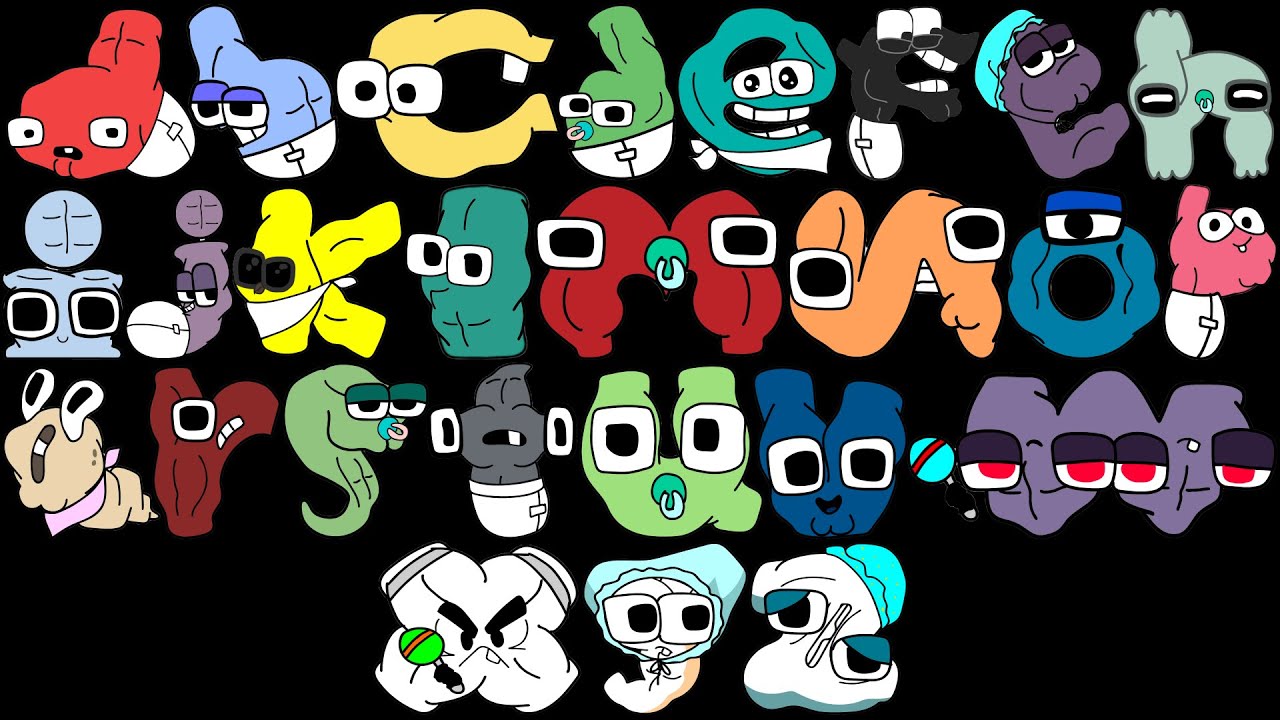 Alphabet Reverse toy (All Letter..) BUT THEY ALL STRONG KIDS - YouTube