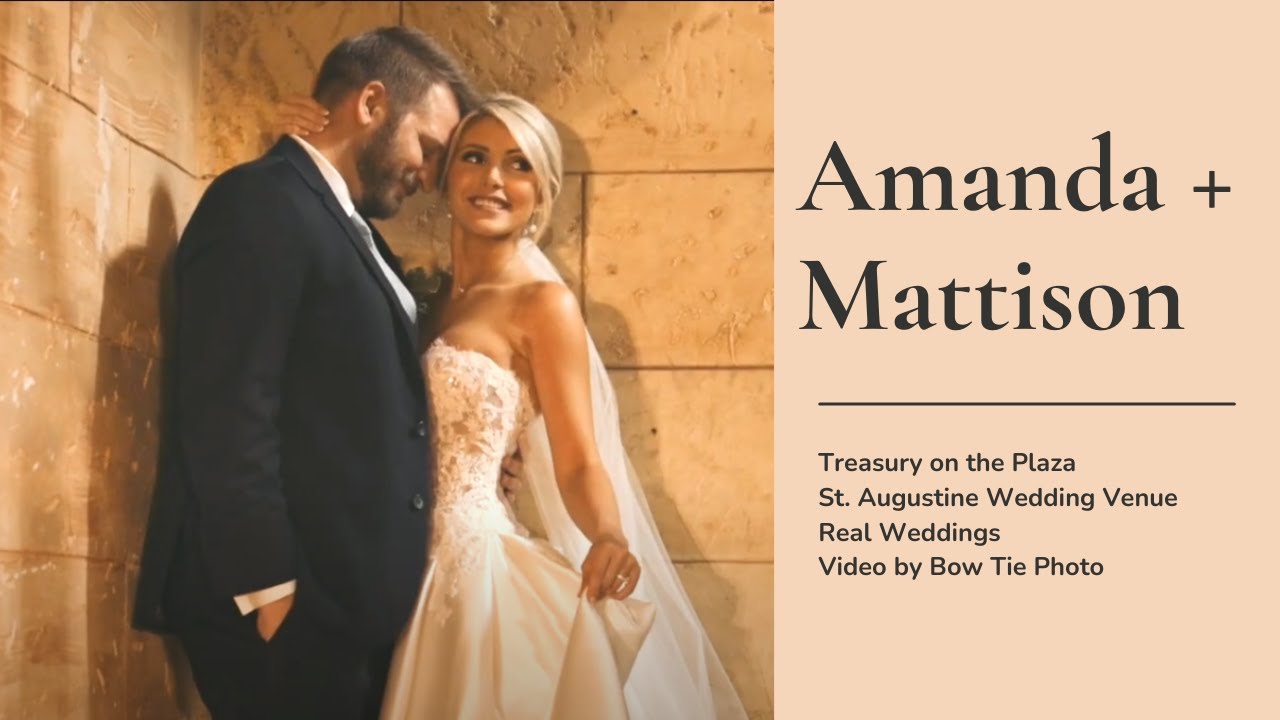 Amanda + Mattison's Intimate Wedding - YouTube